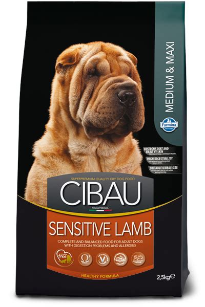 Farmina Cibau Sensitive Lamb Medium Maxi Karma dla psów ras dużych i ...