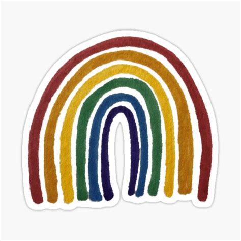 Rainbow Sticker By Ansley Cooper Redbubble
