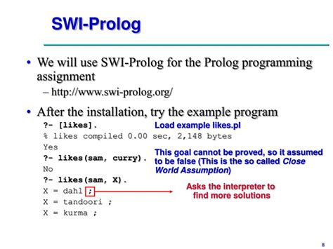 Ppt Introduction To Logic Programming With Prolog Section