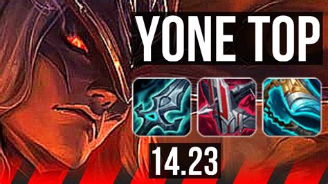 Yone Vs Sett Top Kr Master Youtube