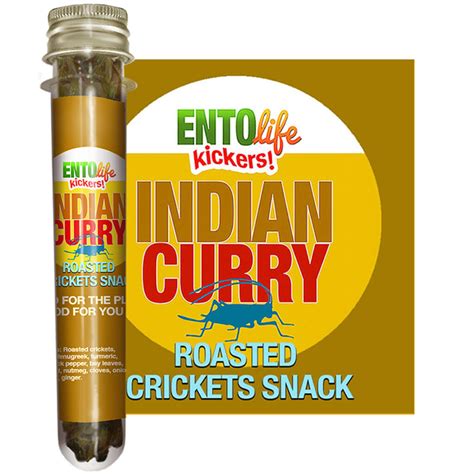 Mini Kickers Flavored Cricket Snacks Edible Insects
