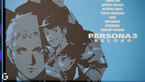 Persona 3 Reload Aigis Edition Unboxing All Hail Android Waifu
