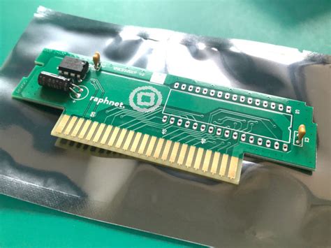 Raphnet Snes Cartridge Pcb With Pre Programmed Cic