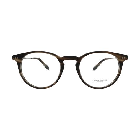 Oliver Peoples Mens Ov5362u 1615 Round Optical Glasses Matte Gray