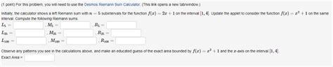 solved 1 point for this problem you will need to use the