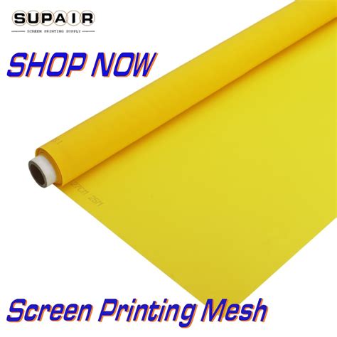 100 Polyester Silk Screen Printing Mesh For Electronic Pcb Board