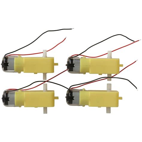 4 Wheel Drive Motor Chassis Robotics Kit Jaycar Australia