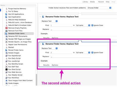 How To Replace File Names With Automator On Mac Mac Cheat Sheet