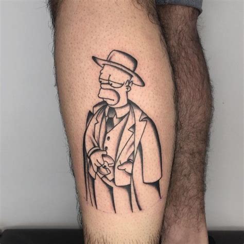 135 der besten Simpson Tattoos Simpsons tattoo Ärmeltätowierungen