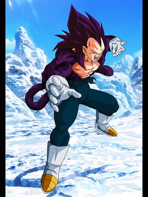 Vegeta Ultra Ego Ssj4 Prediction Poster For Sale By Melissahedquist