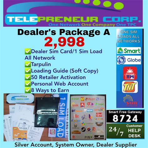 TPC E Loading Dealer Package Load All Networks Lazada PH