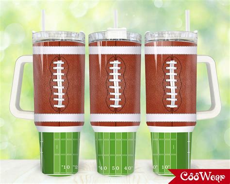 Football Mom 40oz Tumbler Wrap Png American Football 2 Pieces 40 Oz