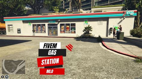 Gas Station Mlo Fivem Interior And Map For Roleplay Fivem Mlo Shop