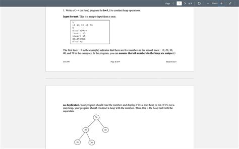 Solved 1 Write A C Or Java Program For Hw5 1 To Conduct Chegg