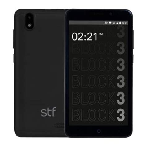 Smartphone Stf Block 3 8 Gb Doble Sim Negro Desbloqueado Walmart