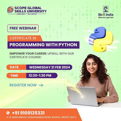 Scope Global Skills University On Linkedin Sgsu Sgsuwebinar Pythonprogramming Learntocode