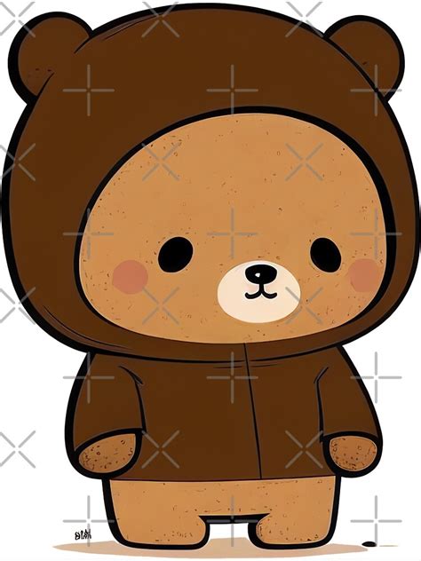 Kawaii Bear Cartoon Những chú gấu dễ thương chinh phục trái tim bạn
