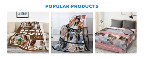Amazon.com: Easycosy Custom Photo Blankets for Couple I Love You Valentines Personalized Couple ...
