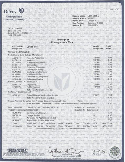Transcript Bachelor