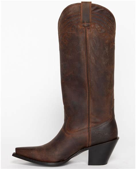 Shyanne Womens Charlene Tall Western Boots Snip Toe Tall Western
