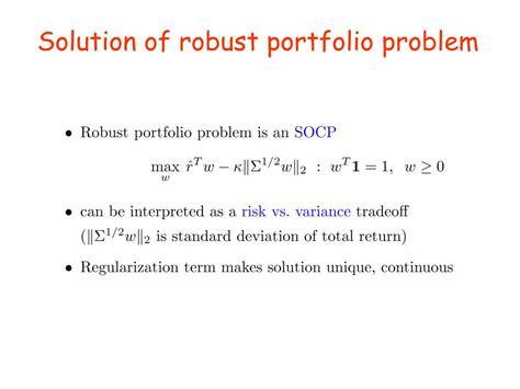 Ppt Robust Optimization And Applications In Machine Learning Powerpoint Presentation Id 749392