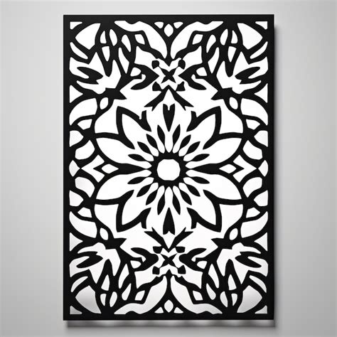 Premium Ai Image Laser Cut Panel For Interior Decoration Decorative