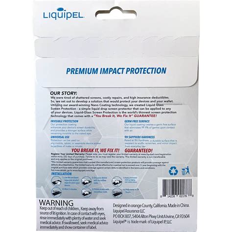 Customer Reviews Liquipel Liquid Glass Screen Protector 2200011 Best Buy