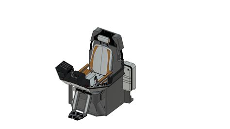 3d Cockpit Model Turbosquid 1953587