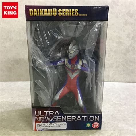 【やや傷や汚れあり】1円〜 プレックス 大怪獣シリーズ Ultra New Generation ウルトラマンティガ マルチタイプ 少年リック