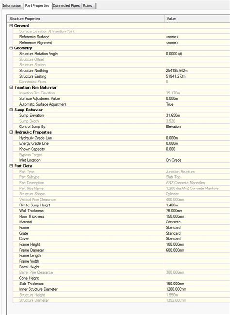 Pipe Network Structure Model View Height Autodesk Community