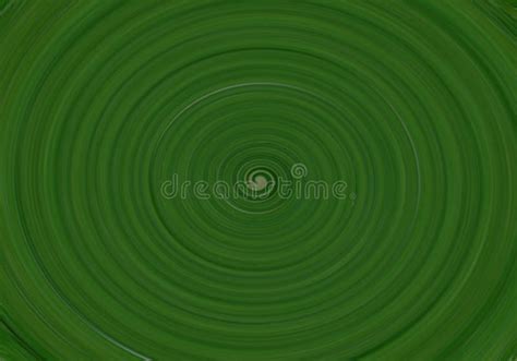 Green Gradient Circular Swirl Design Art Swirl Seamless Pattern Geometry Stock Vector
