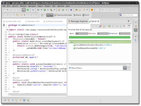 Java Ee Setting Up And Testing Form Based Jdbc Authentication With