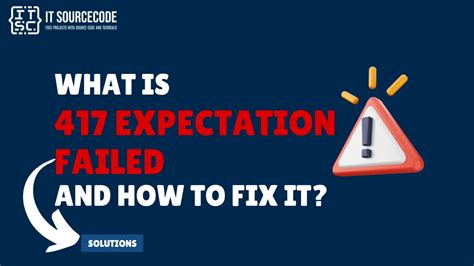 Fix 417 Expectation Failed Error 2026