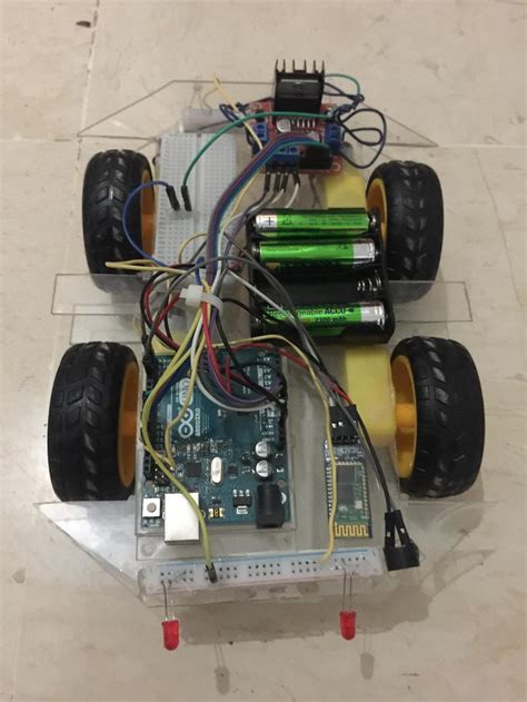 commander un robot arduino par bluetooth exemple complet