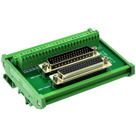 CZH LABS DIN Rail Mount DSUB DB Male Female Header Interface Module