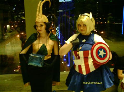 Sexy Loki And Sexy Capt America By Thknnofnul On Deviantart