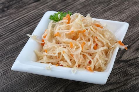 Premium Photo Fermented Cabbage