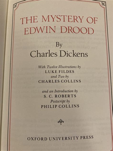 Franklin Library Charles Dickens Mystery Of Edwin Drood Oxford Ebay