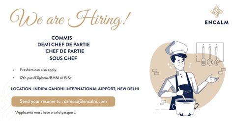 shruti punj on linkedin commis dcdp cdp souschef souschefjobs