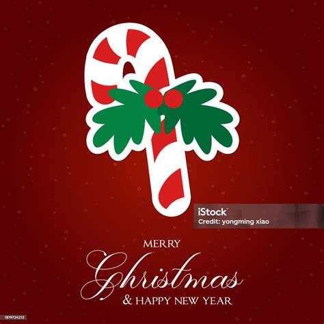 Vector Beautiful Merry Christmas Banner With Christmas Tree Silhouette