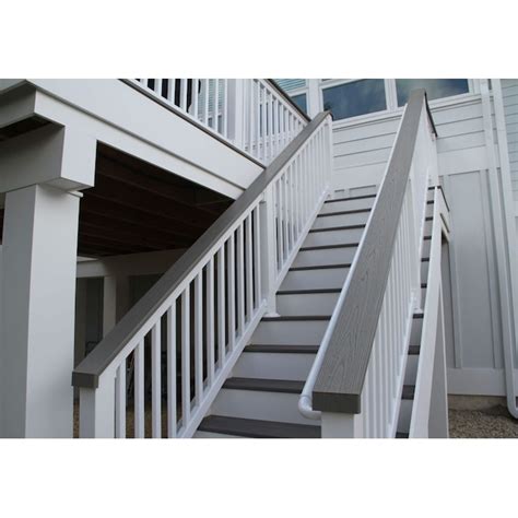 Capital Railing 10 X 36 White Vinyl Deck Rail Kit In The Deck Railing