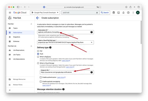 Google Play Credentials Service Account Json
