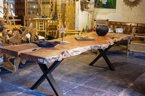 Table En Bois De Litchi Mobilier Exotique Chez Un Autre Monde