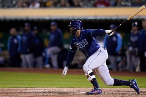 Mlb Leading Rays Snap As 7 Game Winning Streak With 6 3 Victory