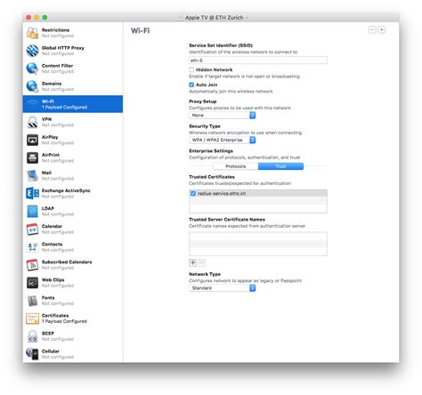Wifi Apple Configuration And Invalid Profile Ask Different