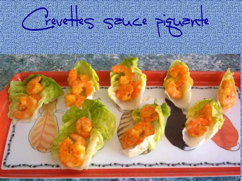 Recette De Crevettes Sauce Piquante Par Tantebernadette
