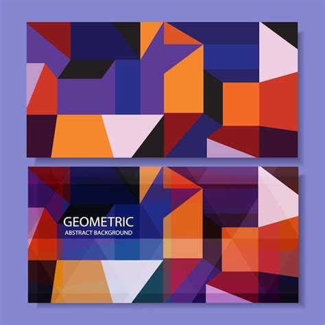 Premium Vector Colorful Abstract Pattern Geometric And Shapes Vector Illustration Background