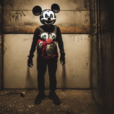 Creepy Mickey Mouse Costume