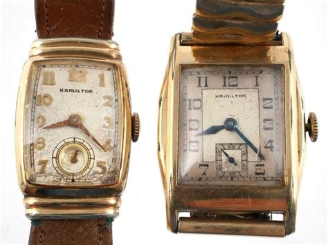 2 Hamilton 1940s Mens Watches 4803336470