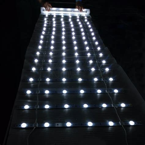 3~5cm Single Side Lightbox Led Flexible Led Array Light Lattice